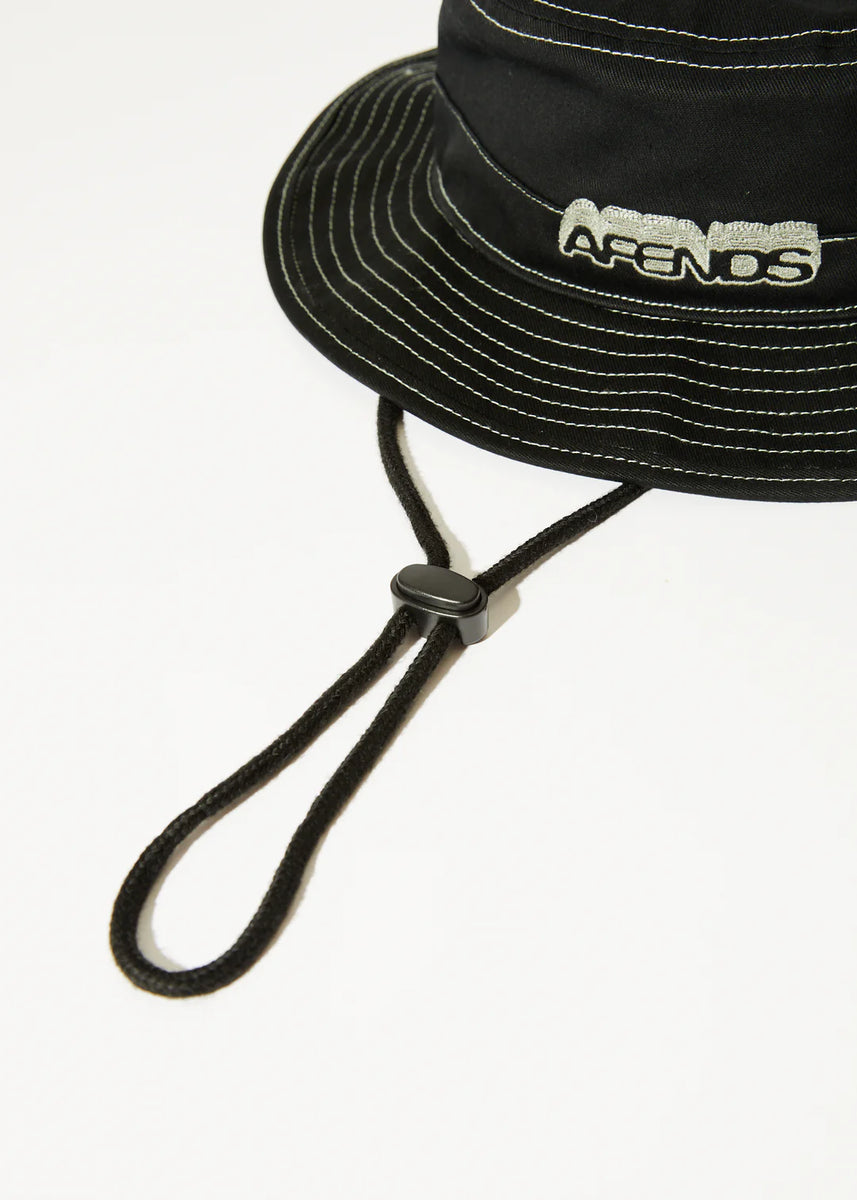AFENDS Repeater Bucket Hat - Black – Sunfox Clothing